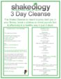 How to do a 3-Day Shakeology Cleanse [Easy Instructions]