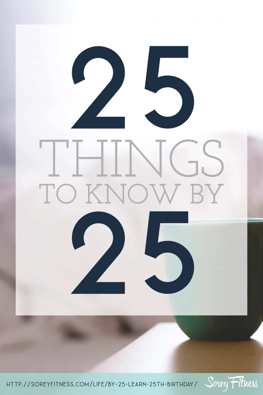 By 25, You Should Know : My 25th Birthday [MIMM]