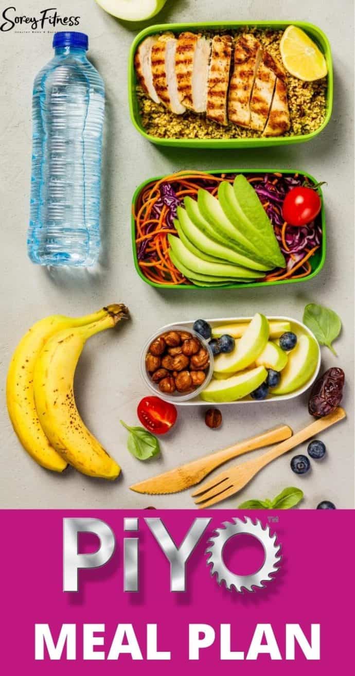 PiYo Meal Plan A - 1200 Calories & Recipe Ideas