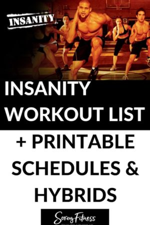 Insanity Calendar | Printable 60 Day Workout Schedule