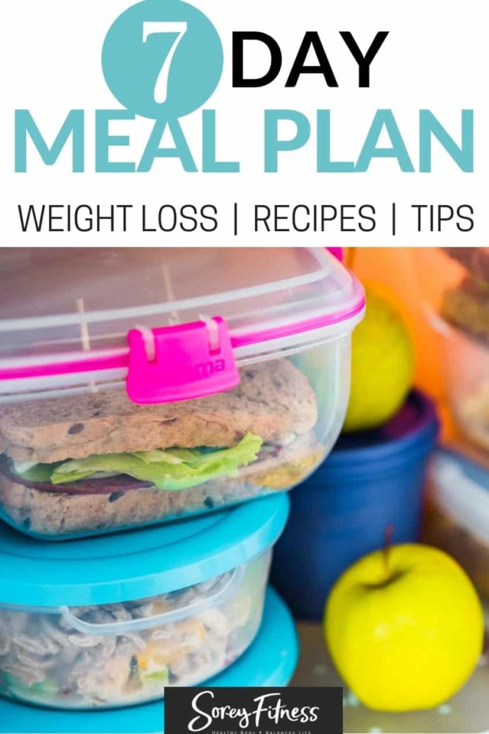 7-Day Weight Loss Meal Plan You Can Use Today!