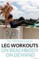 Beachbody on Demand Leg Workouts | Lower Body At Home Workouts