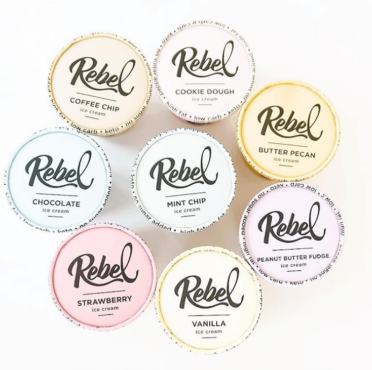 Rebel Ice Cream Review - Low Carb, High Fat Keto Ice Cream