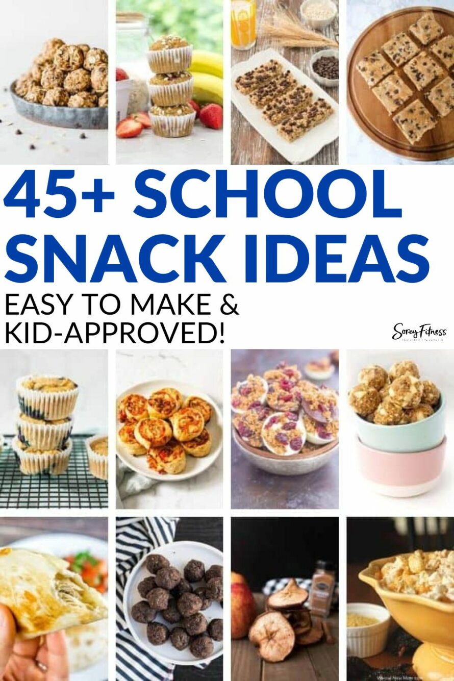 45+ Easy Healthy School Snack Ideas For Back to School