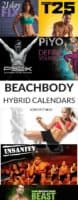 Beachbody Hybrid Workouts - Dozens of Calendars to Chose From!