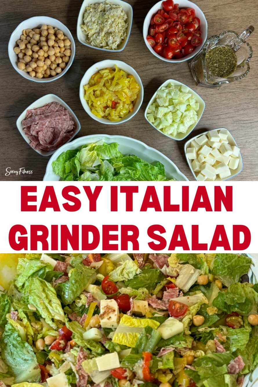 Quick & Easy Chopped Italian Sub Salad Recipe