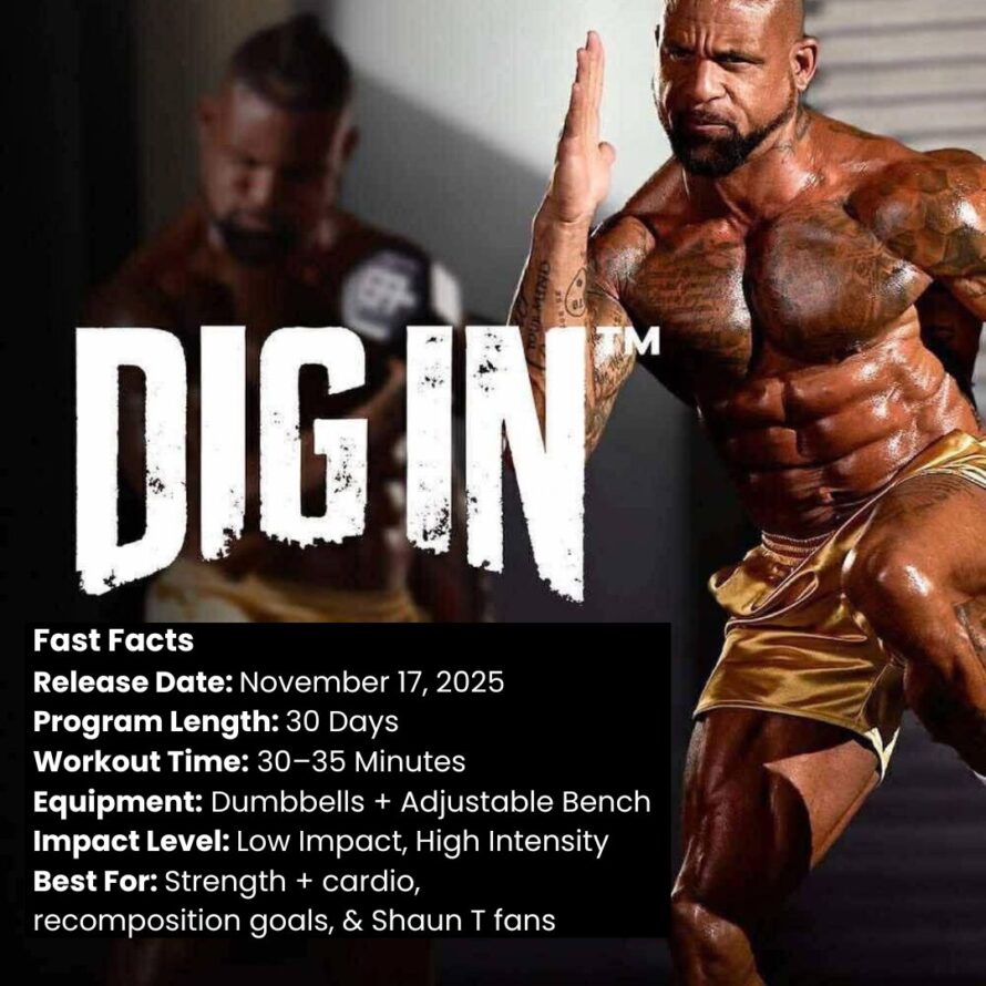 What to Know About Shaun T's New DIG IN Workout (2025)